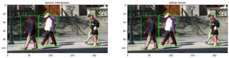 in transforms resize tensor interpolate is not the same as pil resize · issue 2950 · pytorch