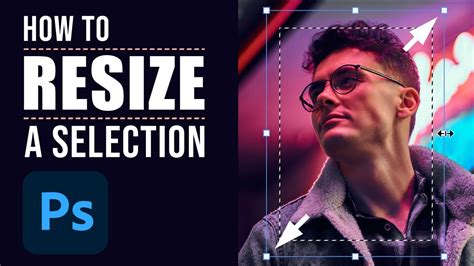 How To Resize A Selection In Photoshop Youtube