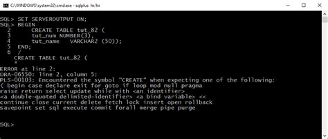 How To Run Create Table Ddl With Execute Immediate In Oracle Database Rebellionrider