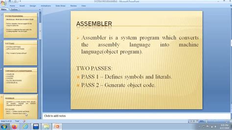 SINGLE PASS ASSEMBLER YouTube