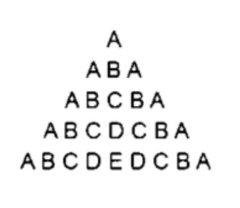 C Program To Print Alphabet Triangle Javatpoint Programming Tutorials