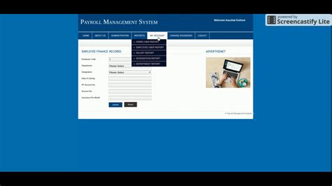 payroll management system php and mysql project source code php mysql crud project youtube