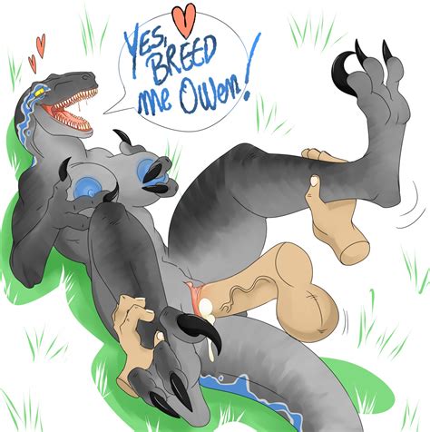 Rule 34 Anthro Anthro In Human World Anthrofied Blue Jurassic World Blue Nipples Claws Cum