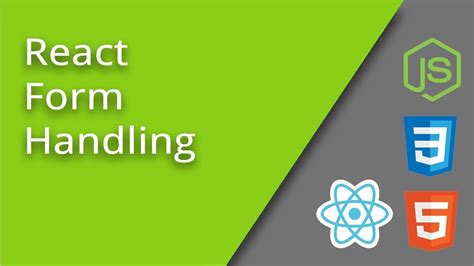 Working With Forms In React Episode 18 YouTube
