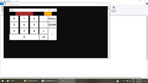 python program to basic new tkinter py dual line cal using the python tkinter kashipara
