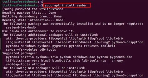 How To Add Or Delete A Samba User Under Linux Its Linux FOSS
