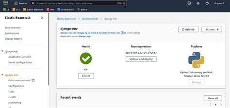 deploy django app using elastic beanstalk and codepipeline by dibya darshan khanal medium