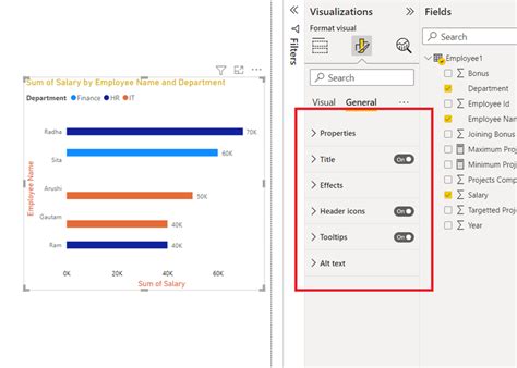 Power Bi Format Clustered Bar Chart Geeksforgeeks