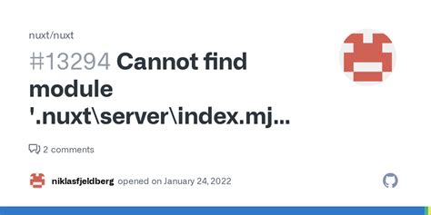 Cannot Find Module Nuxt Server Index Mjs Imported From Nuxt Nitro