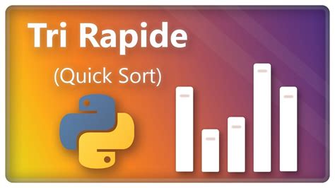 Algorithme Tri Rapide Quick Sort expliqué YouTube
