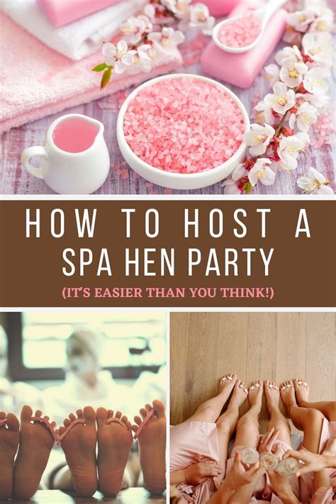How To Make Your Pamper Hen Party Amazing Spa Day Party Spa Birthday Parties Pamper Party