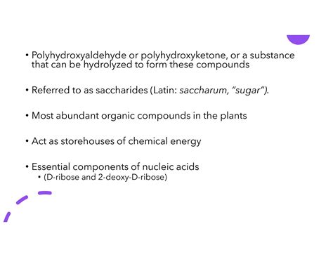 SOLUTION Carbohydrates Structures And Classifications Studypool