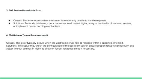 PPT How To Fix Common Nginx Error Messages PowerPoint Presentation