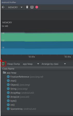 How To Open Find A Hprof Dump File Created With Android Studio 2 1 3