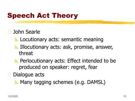 ppt recognizing structure dialogue acts and segmentation powerpoint presentation id 9644452