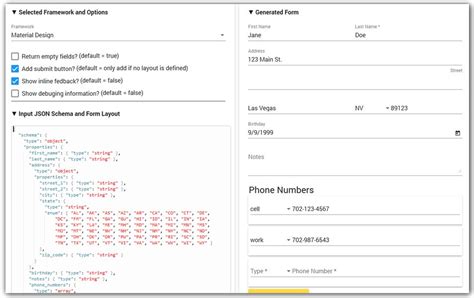 form generation based on json ngx schema form angular script vrogue