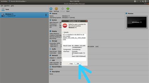 Solved VirtualBox Failed To Open Session For The Virtual Machine