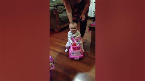 Eva Rae Rides Her New Toy Youtube