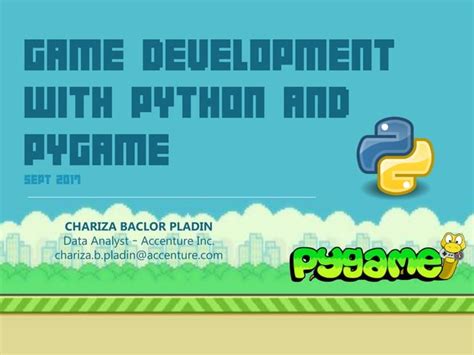 python pygame game development guide ppt
