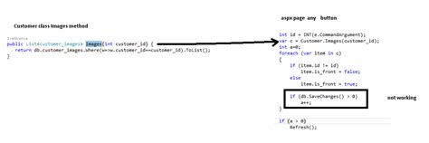 Entity Framework Db SaveChanges Not Working Stack Overflow