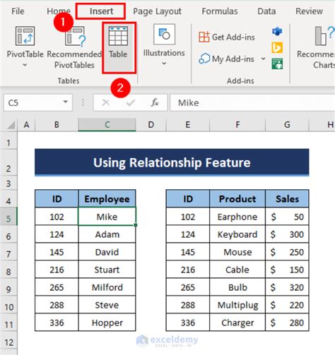 How To Create Data Model Relationships In Excel 3 Ways