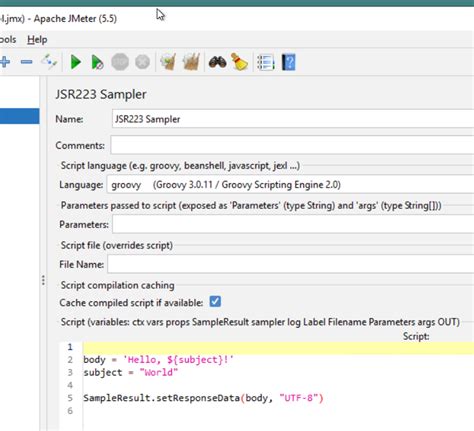 how is this jmeter variables as template possible stack overflow