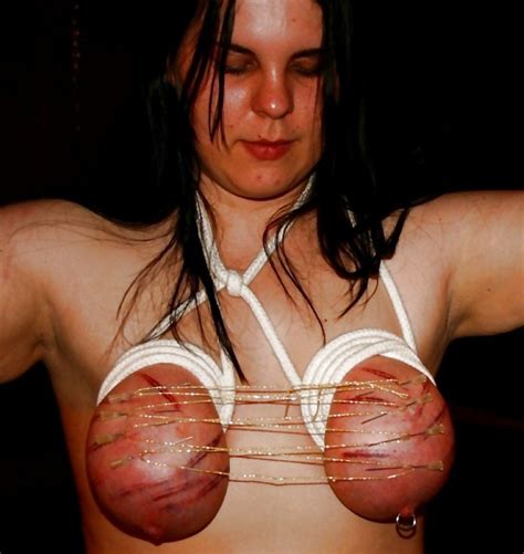Makes Me Cum Part 20 More Tied Tits With Color Porn Pictures Xxx Photos Sex Images 1812250