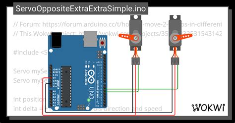servos y control remoto wokwi arduino and esp32 simul
