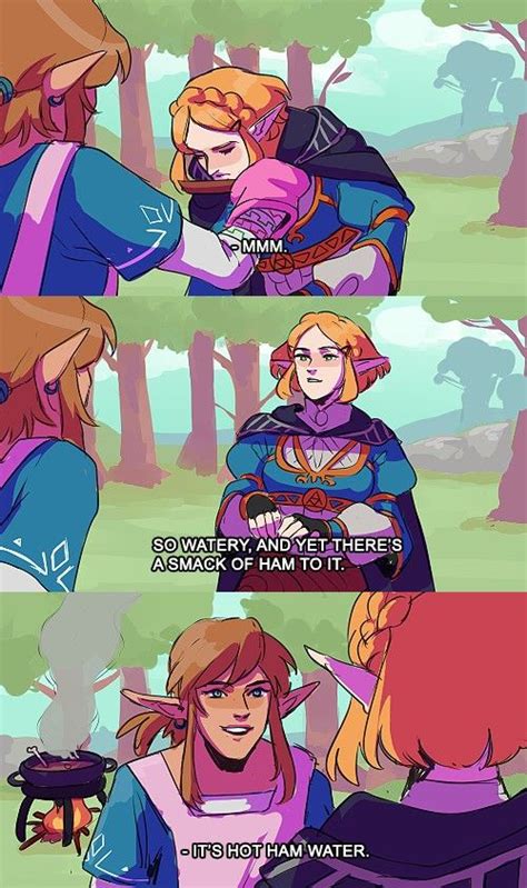 Botw Its Hot Ham Water By Papabay On Tumblr Memes De Videojuegos Personajes De