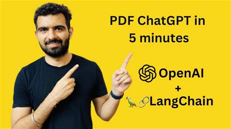 Pdfgpt Chat To Your Pdfs For Free In Minutes Full Tutorial Langchain Chatgpt Openai Youtube