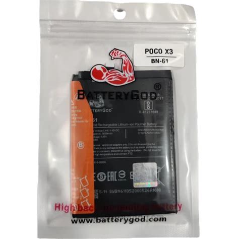 Batterygod Full Capacity Proper Mah Battery For Xiaomi Redmi Mi