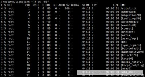 linux常用命令（十）查看和控制进程 csdn博客