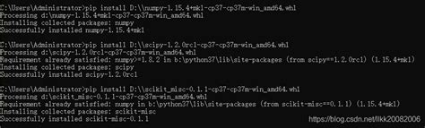 python sklearn报错解决 importerror dll load failed 找不到指定的模块 sklearn importerror dll load failed