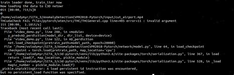 Video Demo Problems Issue 48 Ekosman AnomalyDetectionCVPR2018