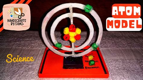 How To Make Bohr S Atomic Model With Cardboard Atomic Structure Model