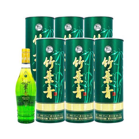 送礼年货 山西杏花村汾酒 竹叶青 国宝 圆筒 38度475ml 6瓶 整箱装 清香型 露酒 京东商城降价监控 价格走势 历史价格 一起