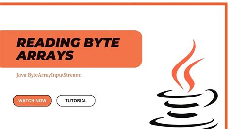 Java Bytearrayinputstream Reading Byte Arrays
