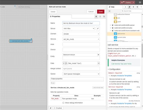State Attributes In Node Red For A Thermostat Node RED Home