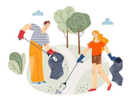 450 People Picking Up Trash Cartoon Stock Illustrations Royalty Free Vector Graphics And Clip