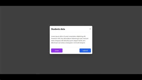 React Modal React Modal Popup On Button Click Tailwind Css YouTube