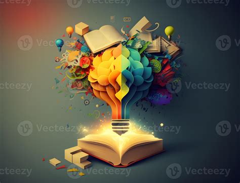 resumen collage de educación y inteligencia fondo de pantalla ai