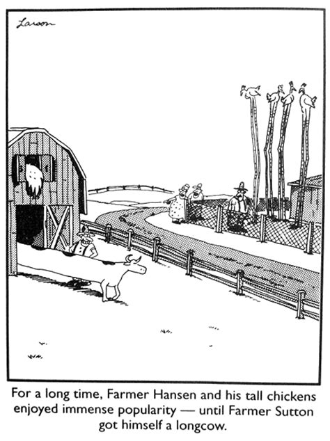 10 Funniest Far Side Comics That Prove It S Obsessed With Chickens