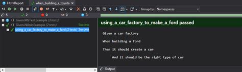 BDD For C NUnit Stack Overflow
