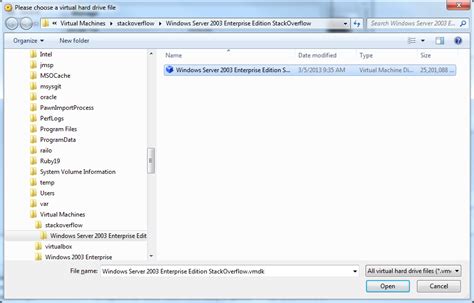 Migrating From VMWARE To VirtualBox Stack Overflow
