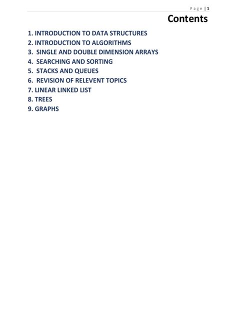 a comprehensive guide to data structures and algorithms pdf pointer computer programming
