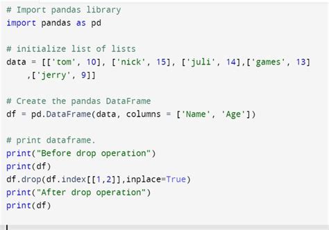 How Can Pandas Drop Rows Based On Multiple Conditions Quora