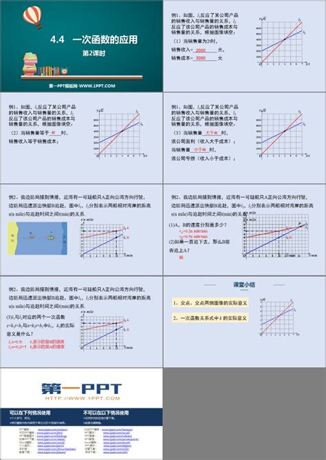 《一次函数的应用》一次函数ppt精品课件 第2课时 第一ppt
