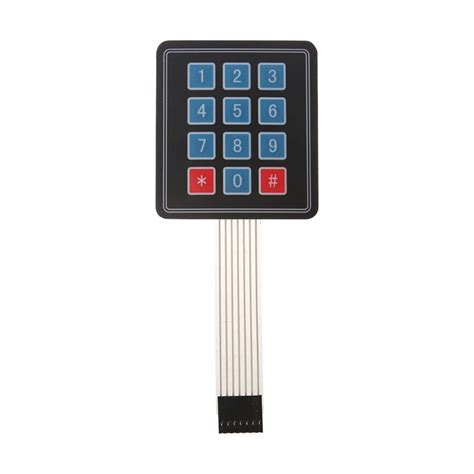 Arduino And 16 Digit Numeric Keypad Numeric Keypads A