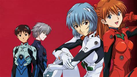 Fond D Cran Illustration Anime Neon Genesis Evangelion Asuka Langley Soryu Ayanami Rei
