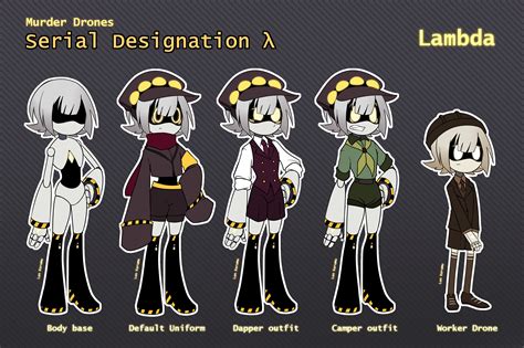 Murder Drones Fc Lambda By Karumuu On Deviantart